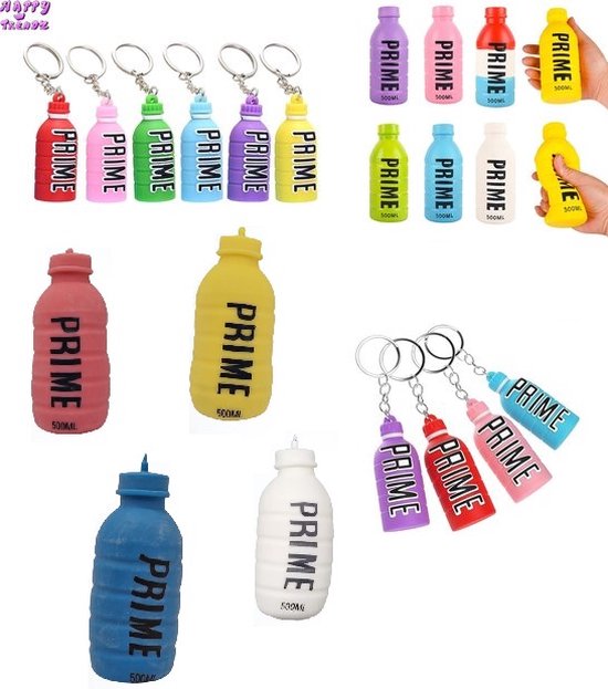 Happy Trendz® Prime Mystery Set - 6 stuks geleverd - Sleutelhangers 3 x ...