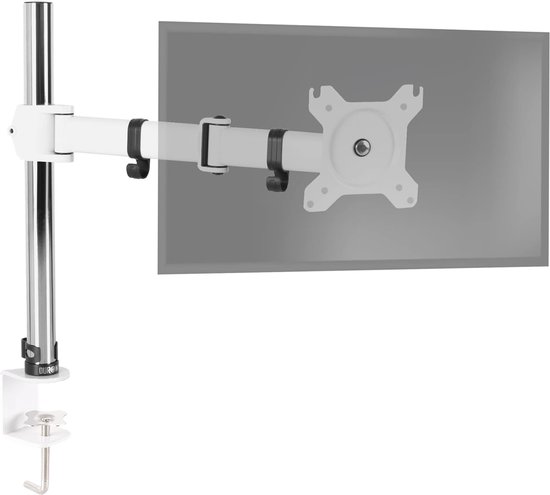 Enkele PC Monitor Beugel | Verstelbare Hoogte | Arm voor 1 13”-27” LED ...