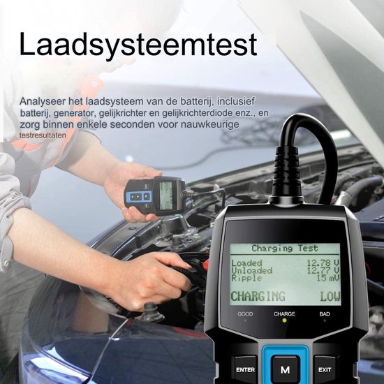 Gratyfied - Accu tester - Accutester - Accu tester 12v voor auto | bol