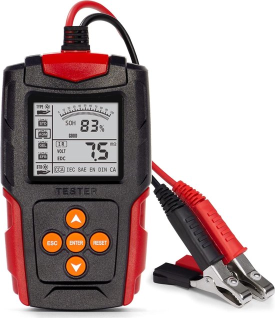 Gratyfied - Accu tester - Accutester - Accu tester 12v voor auto | bol