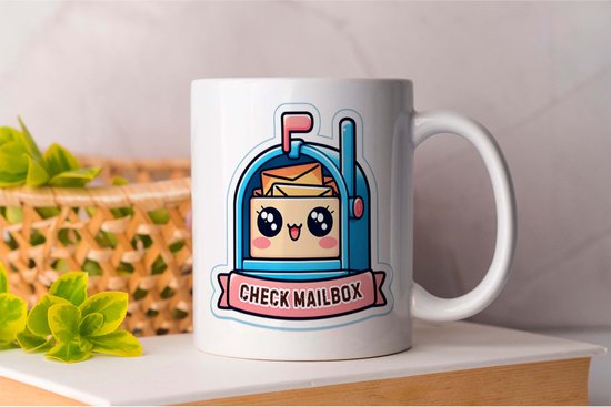 Mok Check MailBox - Cute - gift - Cadeau - Adorable - Sweet - Lovely ...