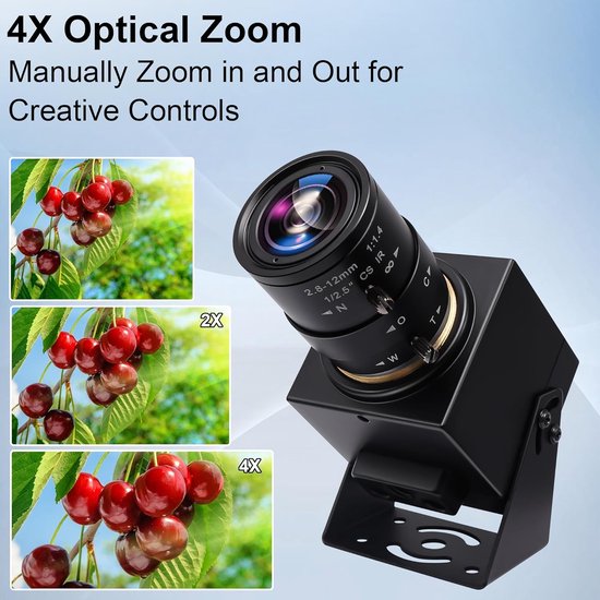 Svpro - 4K-camera USB HDMI Dual Out - Handmatige zoomwebcam voor pc | bol