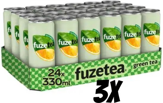 Fuze Tea Green Tea 72 x 330 ML | bol