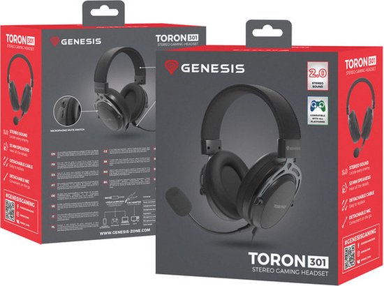 Genesis Toron 301 czarne | bol