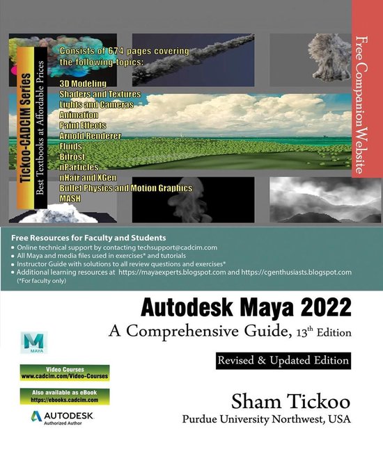 Autodesk Maya 2022: A Comprehensive Guide, 13th Edition (ebook), Sham ...