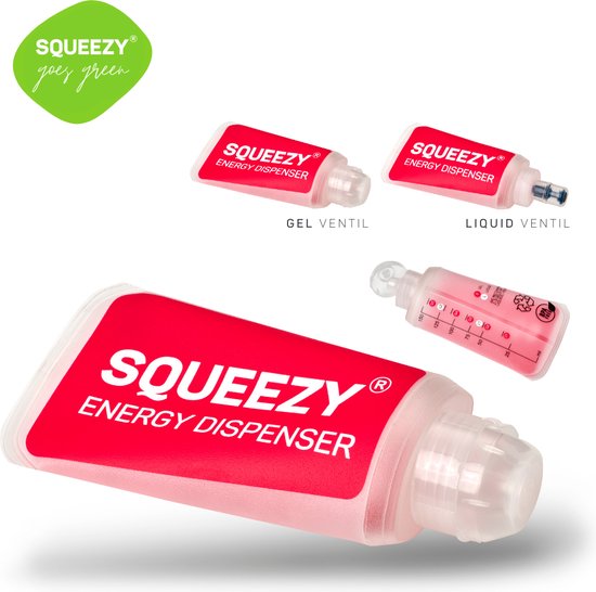 Squeezy Energy Dispenser Soft Flask 150ml navulconcept | bol
