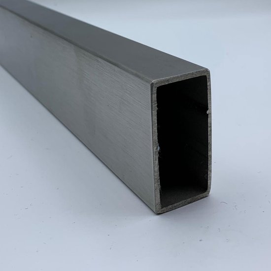 RVS Rechthoekige Buis (Koker) - 40x20x2mm, 1500mm | bol