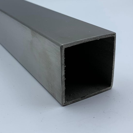 RVS Vierkante Buis (Koker) - 40x40x2mm, 1000mm | bol