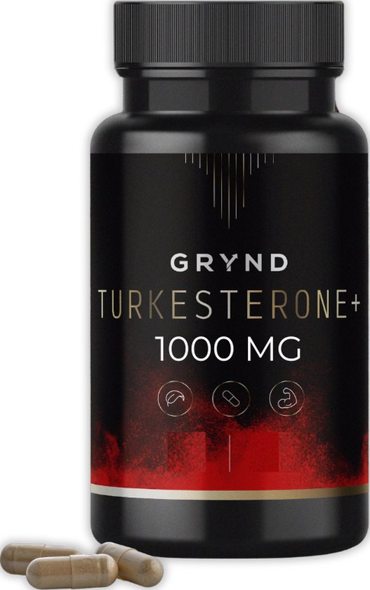 Turkesterone 1000 MG - 100% Puur - Testosterone Booster - Vervanger ...
