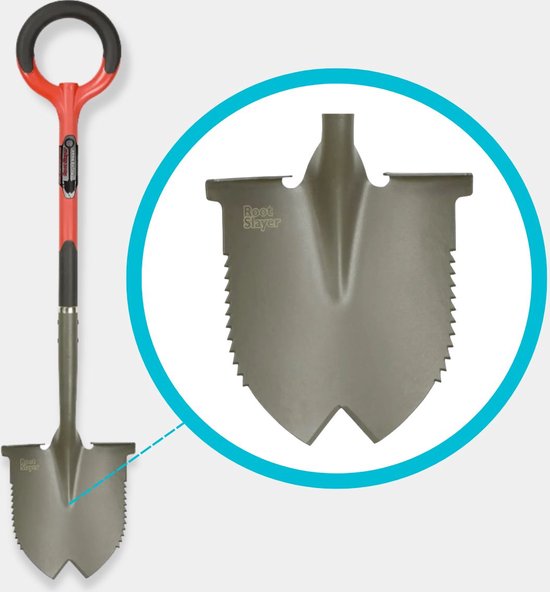 Root Slayer, Border tuinschep met V-vormig blad – Multifunctionele ...