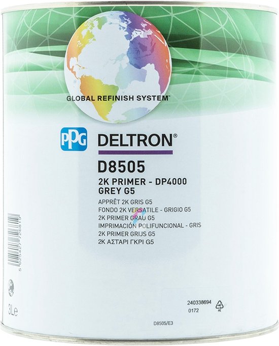 PPG DP4000 2K Primer Grijs SG05 - 3 liter | bol