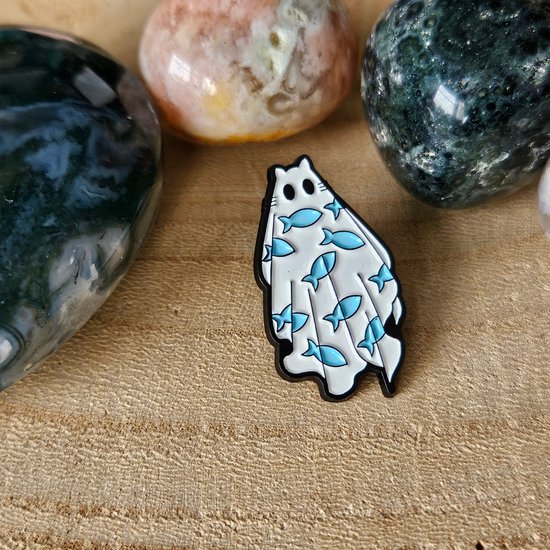 Spook met vissen, Enamel pin, speldje, verzamelen | bol