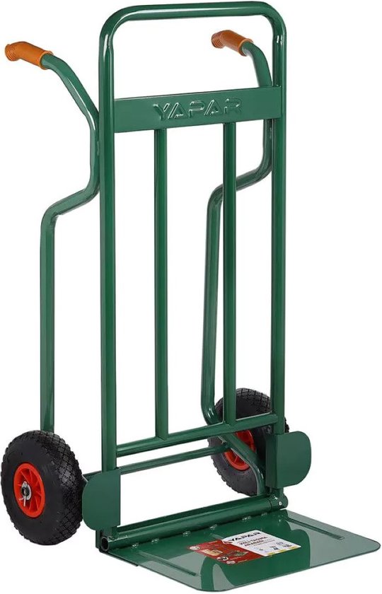 BEGRA steekwagen 200 kg inklapbaar laadplateau - luchtbanden - steekkar ...