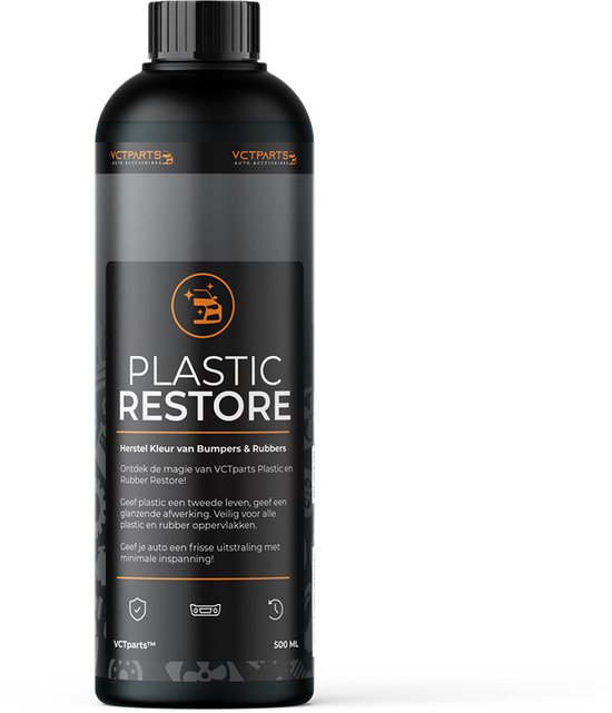 VCTparts Detailing Plastic/Rubber Restore Premium Bumper en Rubber ...