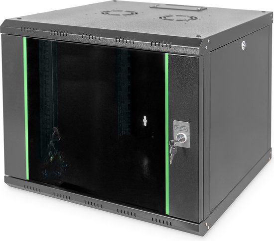 Digitus DN-19 09U-6/6-SW rack 9U Wandrek Zwart | bol