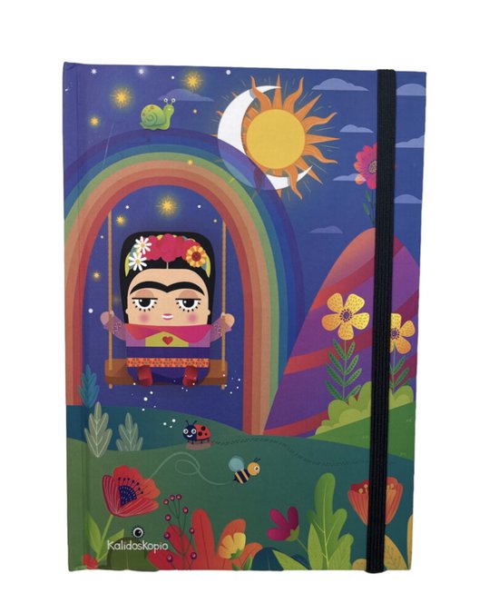 KALIDOSKOPIO Notebook “FRIDA" KAHLO Blanco 15 x 21 cm 333 gr | bol