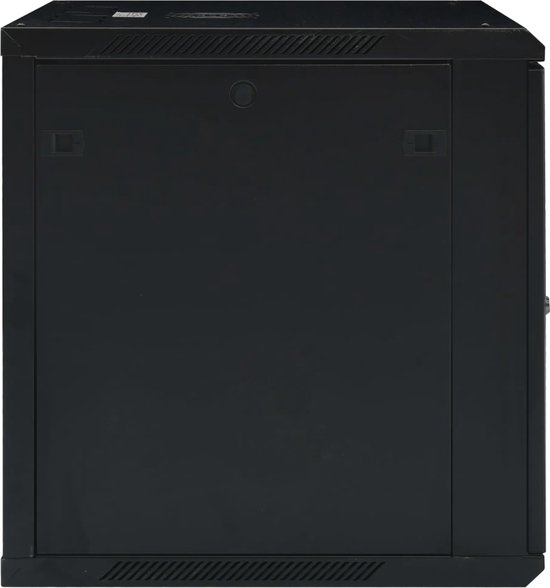 vidaXL Netwerkkast voor aan de muur 12U 19" IP20 600x600x640 mm | bol