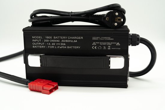 lifepo4 - acculader - 12v 30a - lader | bol