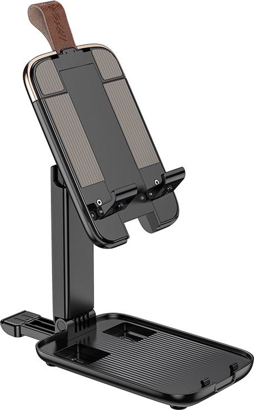 Hoco - Tablethouder - voor Telefoon of Tablet - Zwart | bol