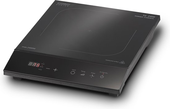 CASO Enkele vrijstaande inductieplaat TC2400 met Thermo Control ...