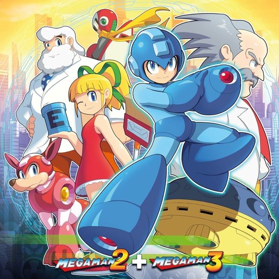 Capcom Sound Team - Mega Man 2 + Mega Man 3 (2 LP) (Original Soundtrack ...