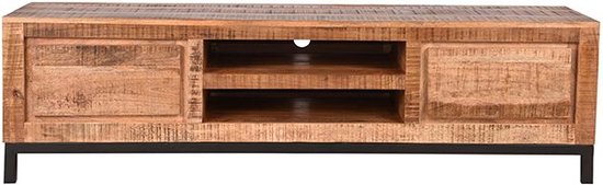 LABEL51 Ghent Tv-meubel - Naturel - Hout - Tv-Meubel | bol