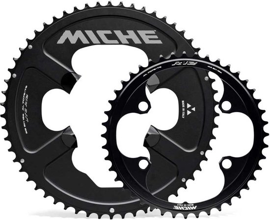 Miche Kettingblad UTG R92 12v 54 tands zwart met boutjes | bol