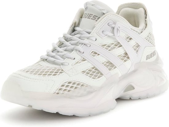 Guess Belluna Dames Sneakers/Hardloopschoenen - Wit - Maat 36 | bol