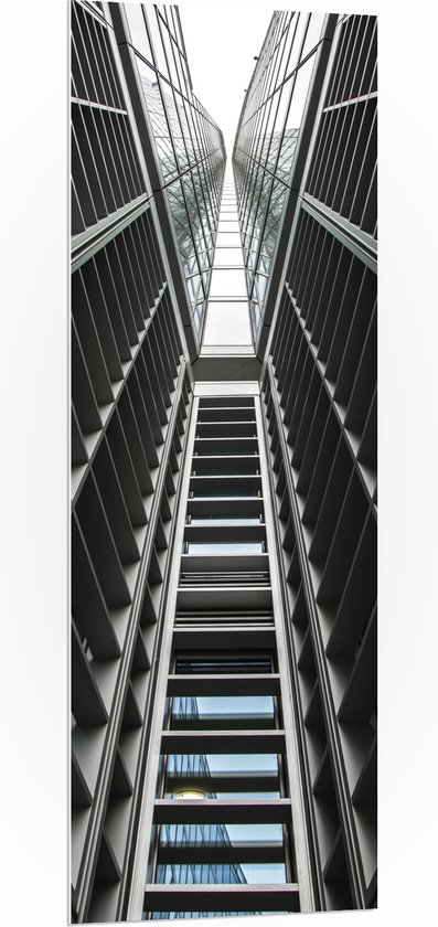 PVC Schuimplaat - Gebouw - Onderaanzicht - 50x150 cm Foto op PVC ...