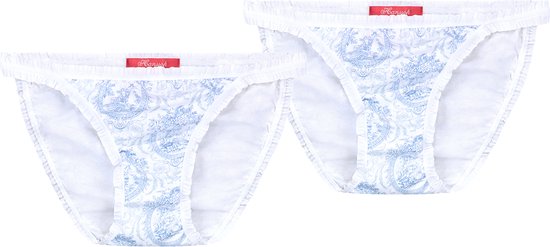 Exclusief Luxueus Kinder ondergoed, twee Luxe mooie zacht blauwe Girly ...