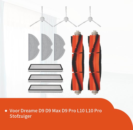 Replacements onderdelen geschikt voor Dreame D9 (Max - Pro)- L10 (Pro ...