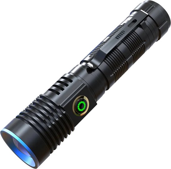 Pulver - Led Zaklamp - Oplaadbaar - 5W - IP46 Waterdicht - 400 meter - magneet - 1500... | bol