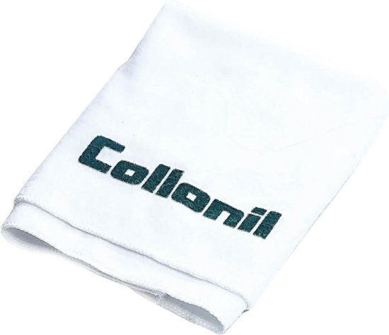 Collonil schoenen poetsdoek | 33x33 cm | pluist niet | kleur wit | bol