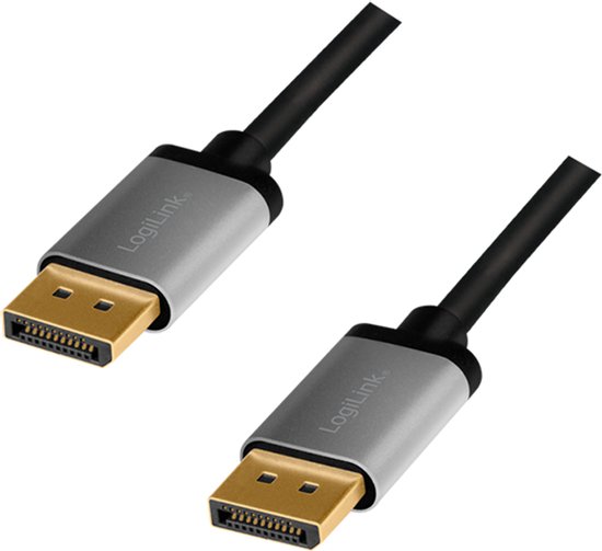 LogiLink DisplayPort AV Aansluitkabel [1x DisplayPort - 1x DisplayPort ...