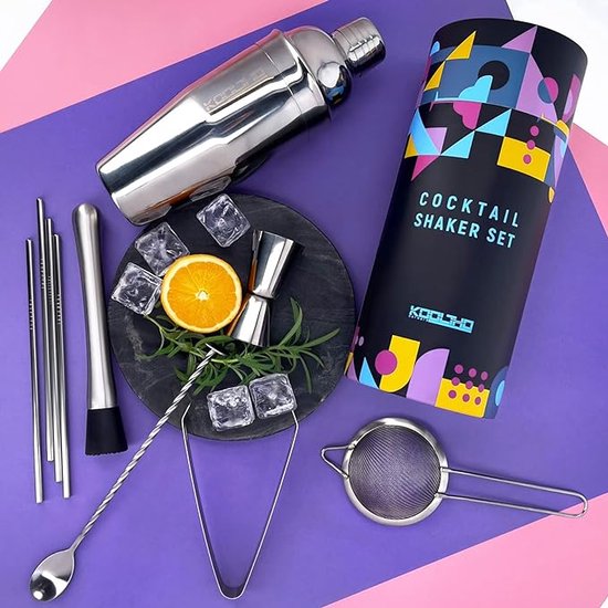cocktailshaker set - Premium cocktailshakerset, | bol