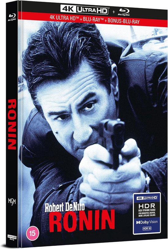 Ronin - 4K UHD + blu-ray - Limited Edition - Import, Robert De Niro ...