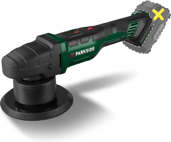 PARKSIDE Accu-polijstmachine 20V zonder accu en oplader - Toerental ...