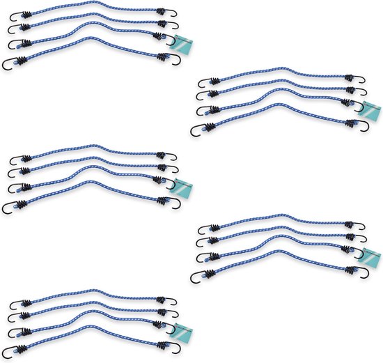 Set van 5 Snelbinders met Haak - 20 Stuks Totaal (4 stuks in elke set ...