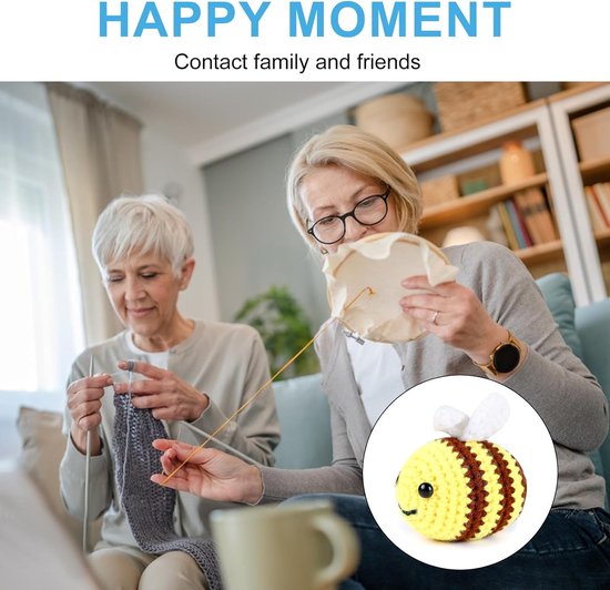 Haakset voor beginners, breien voor beginners, 3 stuks, grappige ...