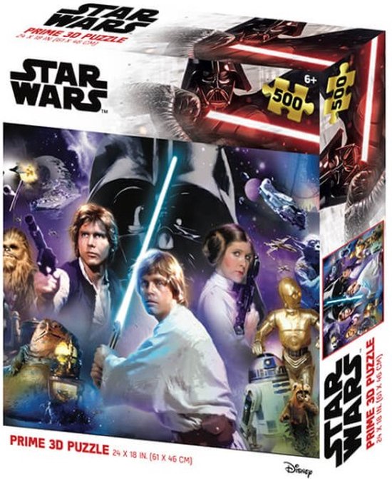 Star Wars Ensemble - Darth Vader Prime 3D Puzzle (500) | bol