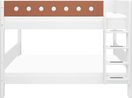 Stapelbed met rechte ladder | bol