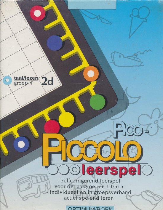 Pico Piccolo Taal/Lezen 2D groep 4 | 8721101662530 | Boeken | bol