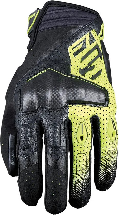 Five Rsc Evo Black Yellow L - Maat L - Handschoen | bol