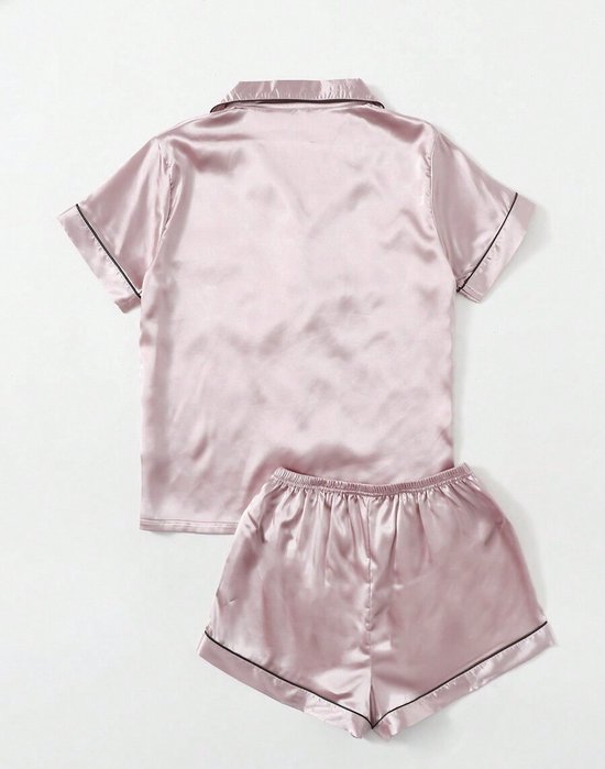 Dames Pyama Set - Luxe Pyjamaset - Nachtkleding - Dames Pyama Korte ...