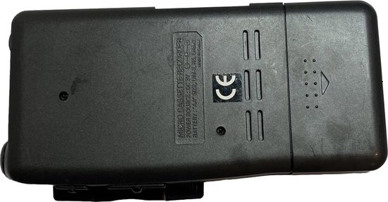 VAS Micro Cassette Recorder 2 Speed Recorder | bol