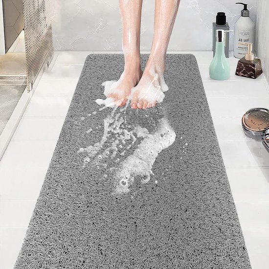 Douchemat, antislip, 40 x 100 cm, douchemat met anti-slip veiligheid ...