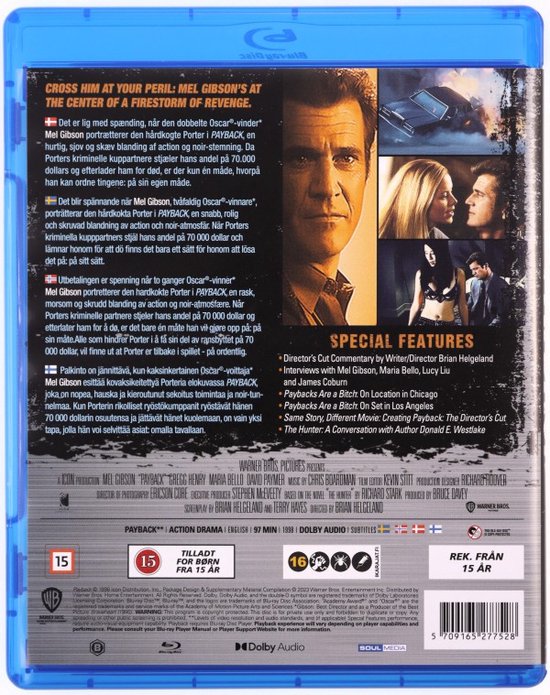 Payback [Blu-Ray] (Blu-ray), Maria Bello | Dvd's | bol