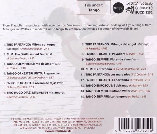 Various Artists - Best Of Tango Argentino (CD), various artists | Muziek | bol