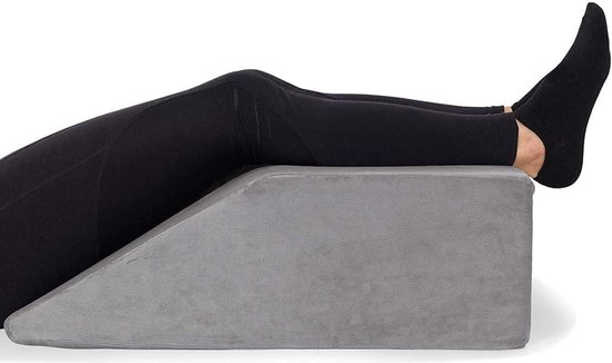 Beenkussen Voor in Bed - Rugslaper - Beenverhoger - Traagschuim ...
