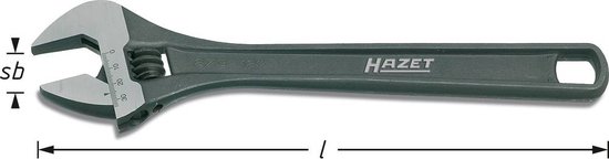 Hazet 279-8 279-8 Engelse sleutel 23 mm DIN ISO 6787 | bol